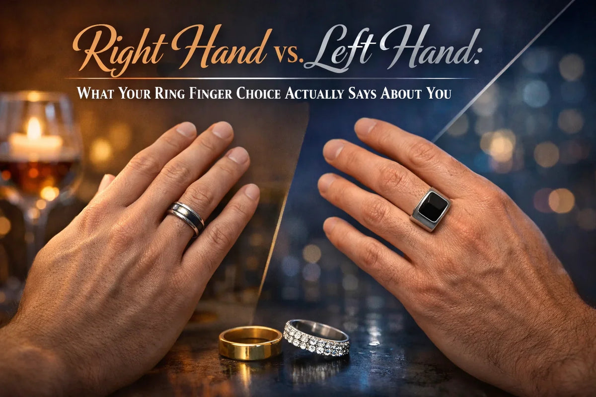 Right Hand vs. Left Hand: What Your Ring Finger Choice Actually Says A ...